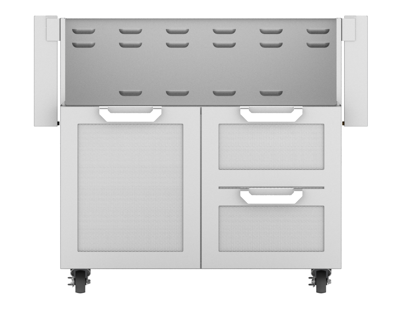 Hestan 36 Inch Door and Drawer Tower Cart